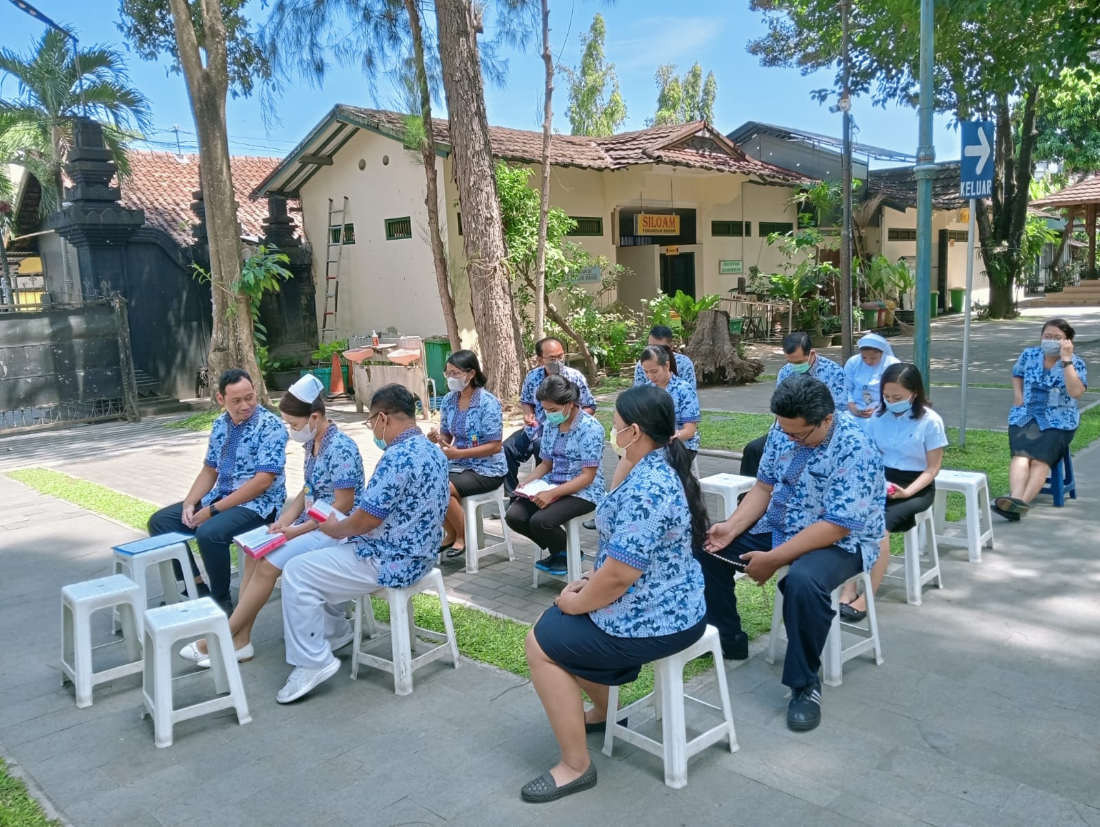 Doa Rosario dalam rangka Bulan Maria 2024